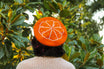 Citrus Slice Embroidered Beret! – clammy heart